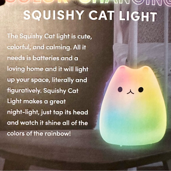 Other | Top Seller Color Changing Squishy Cat Light | Poshmark